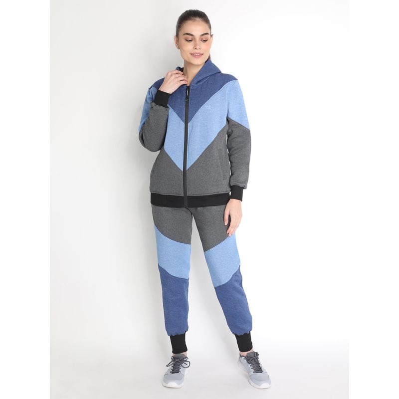 CHKOKKO Multi-Color Women Winter Hooded Track Suit (Set of 2): Buy ...