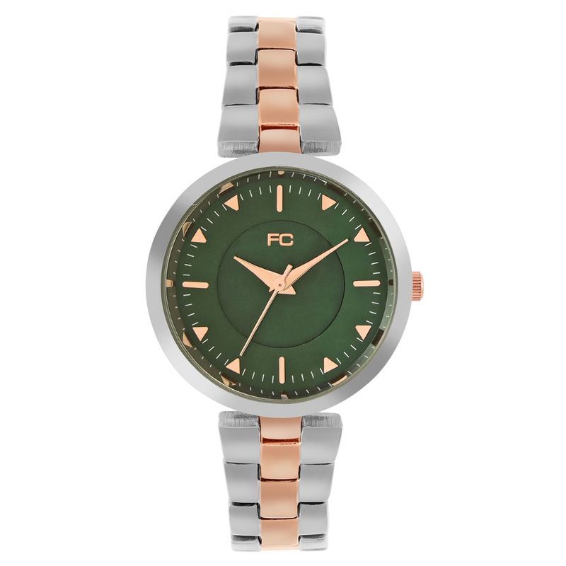 Buy French Connection Women Suki Green Dial Analog Watch FCN00079B (M ...