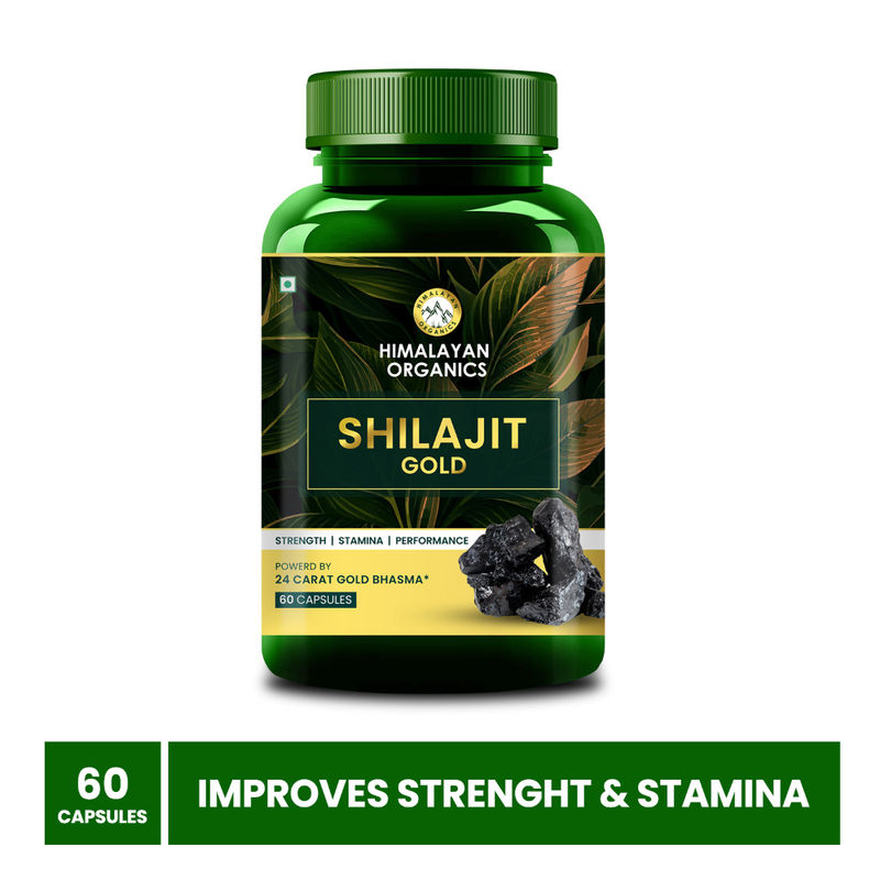 Buy Himalayan Organics Pure Shilajit 24 Carat Gold with Ashwagandha, Safed Musli & Kaunch Beej ...