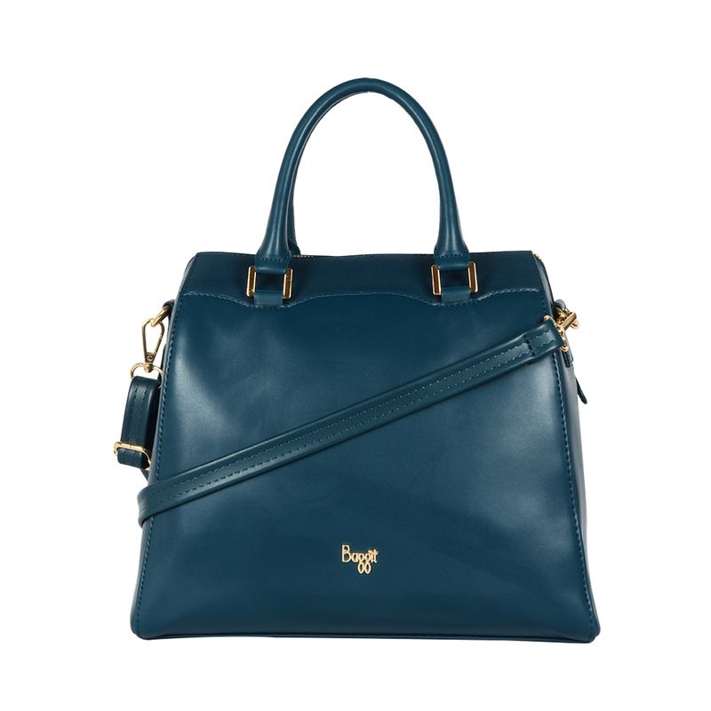 Buy Baggit Agile Medium Green Hand Bag Online