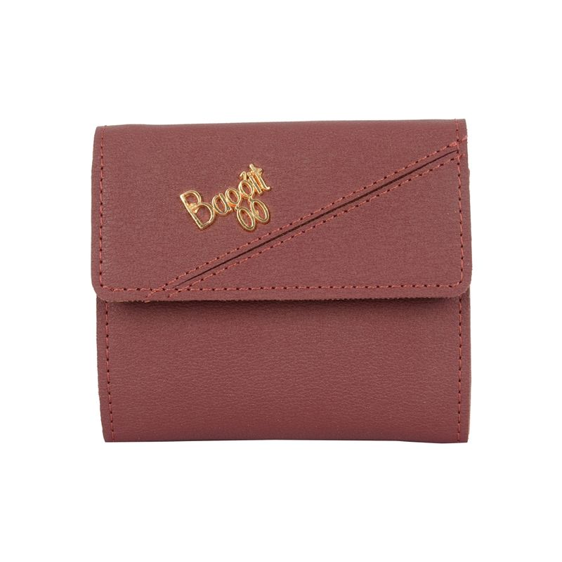 Buy Baggit Spect Small Maroon Harmonium Wallet Online
