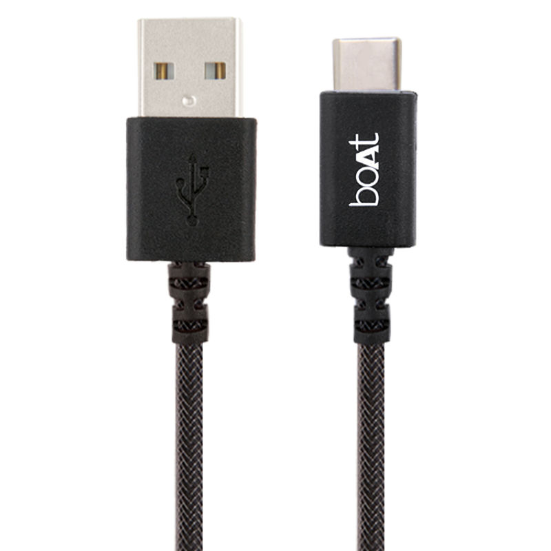 boAt Usb Type-c A-400 N Indestructible Cable (black): Buy boAt Usb Type ...