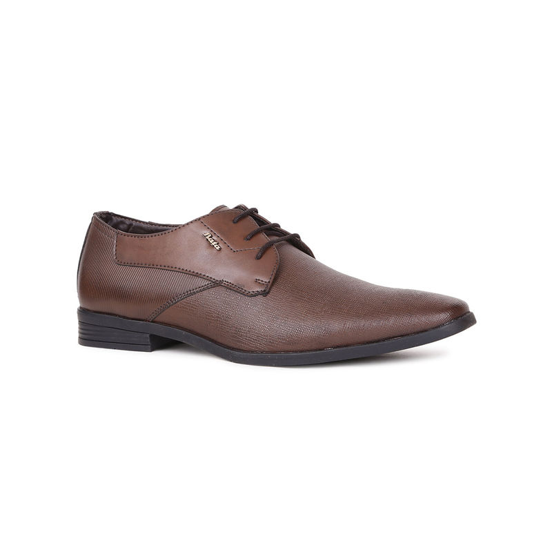 Buy Bata Men Brown Lace-Up Formal Shoes Online