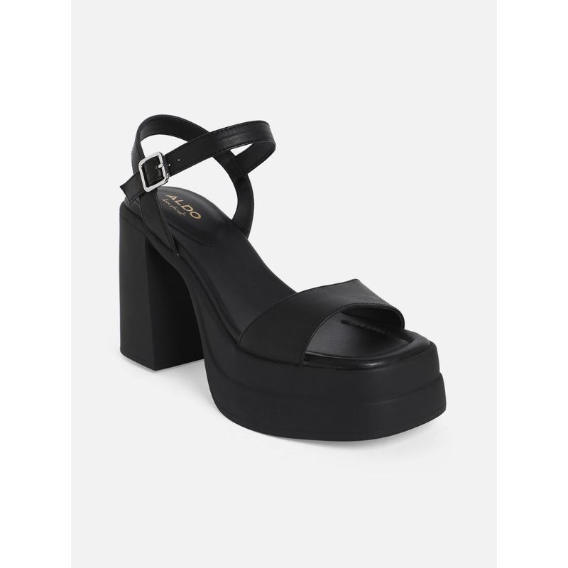 Buy Aldo Womens Block Heels Sandals Black Online