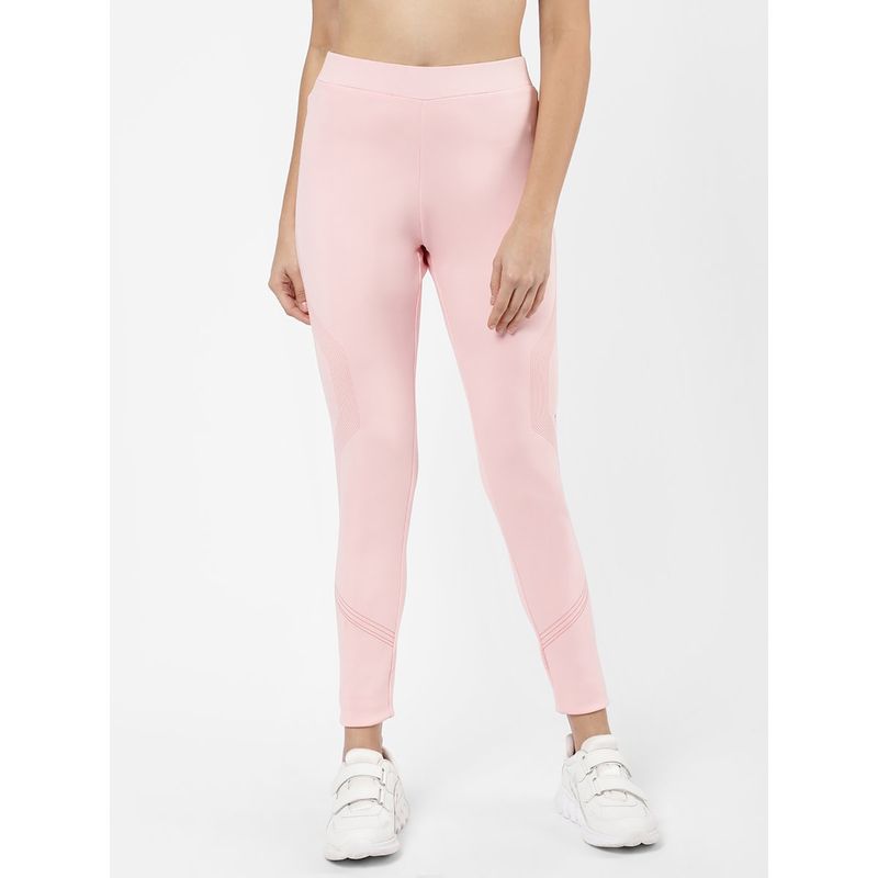 Buy Sweet Dreams Womens Solid Pink Tights Online