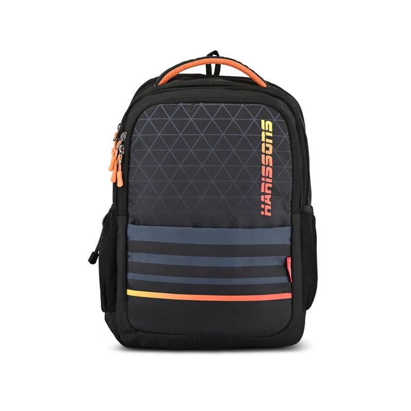 Buy Harissons Simplify Geometric Black Medium Backpack Online