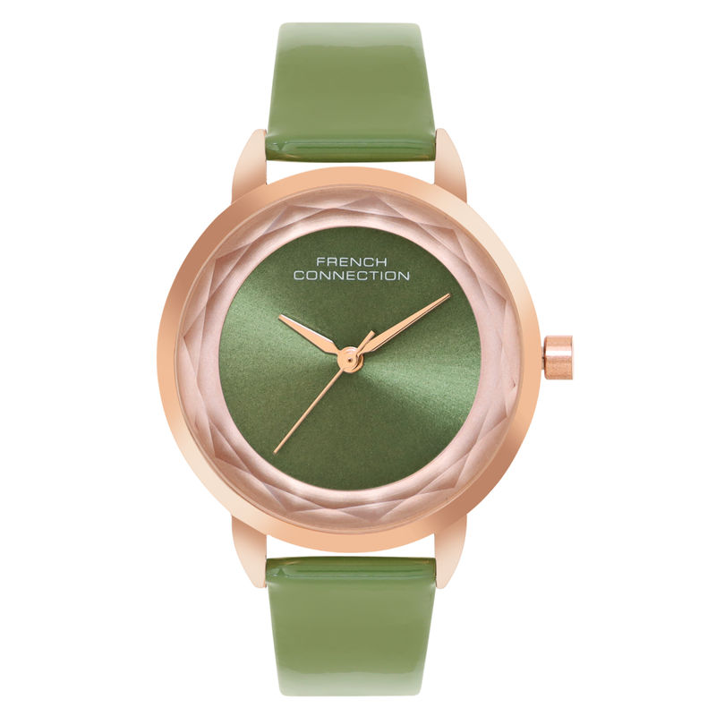 Buy French Connection Women's Green Dial Analog watch- FCN077NL (M) Online