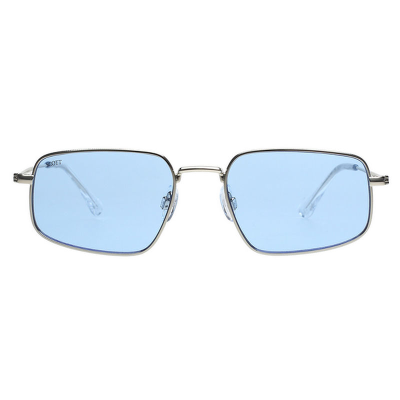 Buy Scott Sunglasses Unisex LT Blue Lens Rectangle Sunglasses with UV Protection - 3025 Ramsey ...
