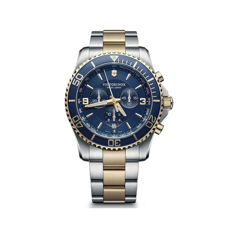 Buy Victorinox Maverick 43 Mm Blue Dial Men Watch 249097 (M) Online