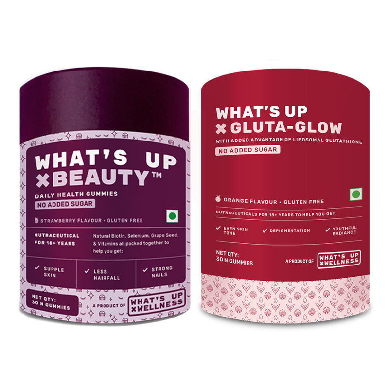 Buy What's Up Wellness Beauty & Gluta-Glow Combo Online