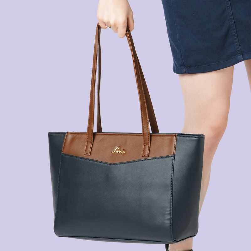 Buy Lavie Women's Tula Tote (Navy) (L) Online