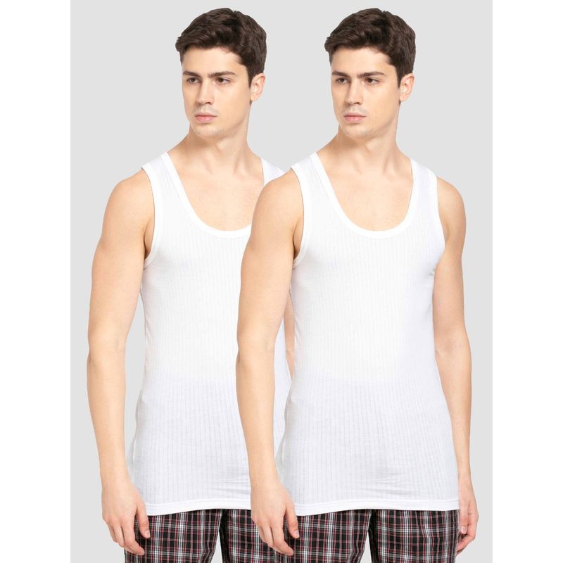 Buy Jockey 8816 Mens Super Combed Cotton Round Neck Vest With Extended ...