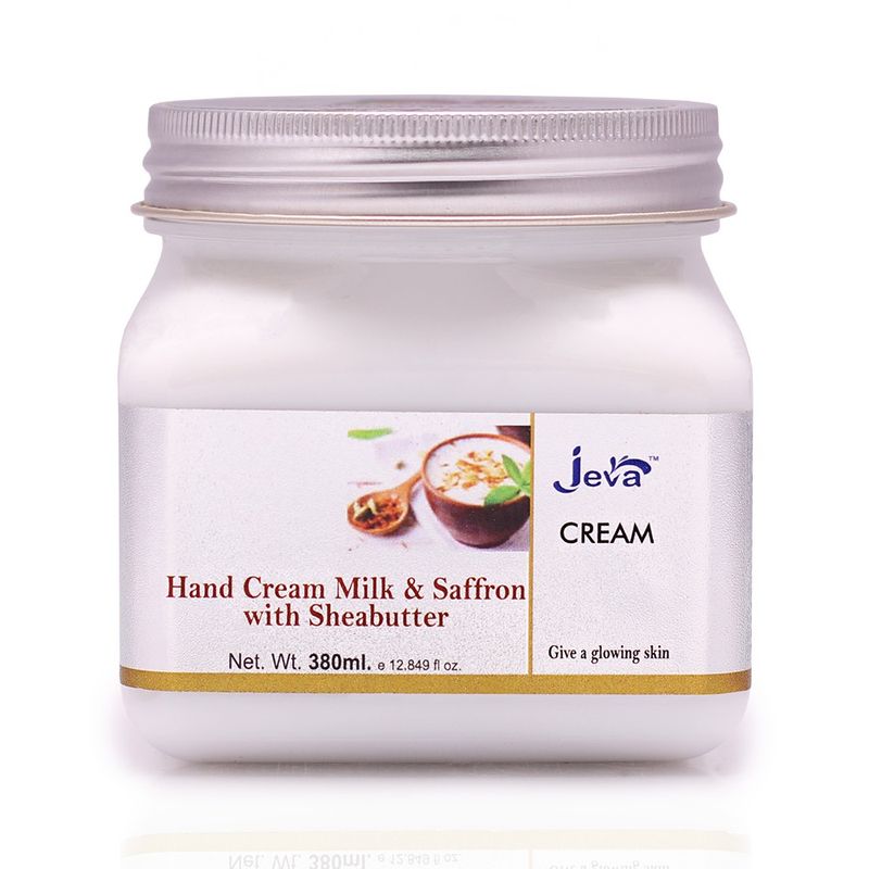 Buy Jeva Milk & Saffron Hand Cream With Shea Butter Online
