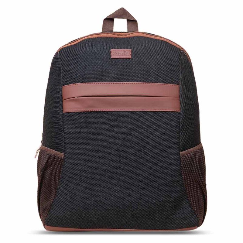 Buy Zouk Jet Black Classic Backpack Online