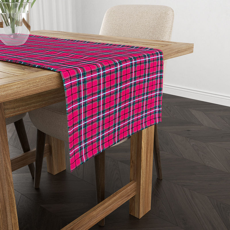 Buy SHADES OF LIFE Multi Color Checked Emb 14 x 72 Online