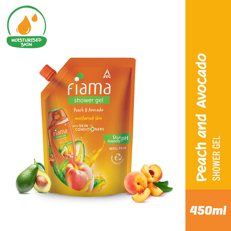 Buy Fiama Peach & Avocado Shower Gel Online