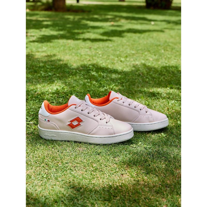 Buy LOTTO Autograph Urbano Beige Sneakers for Women Online