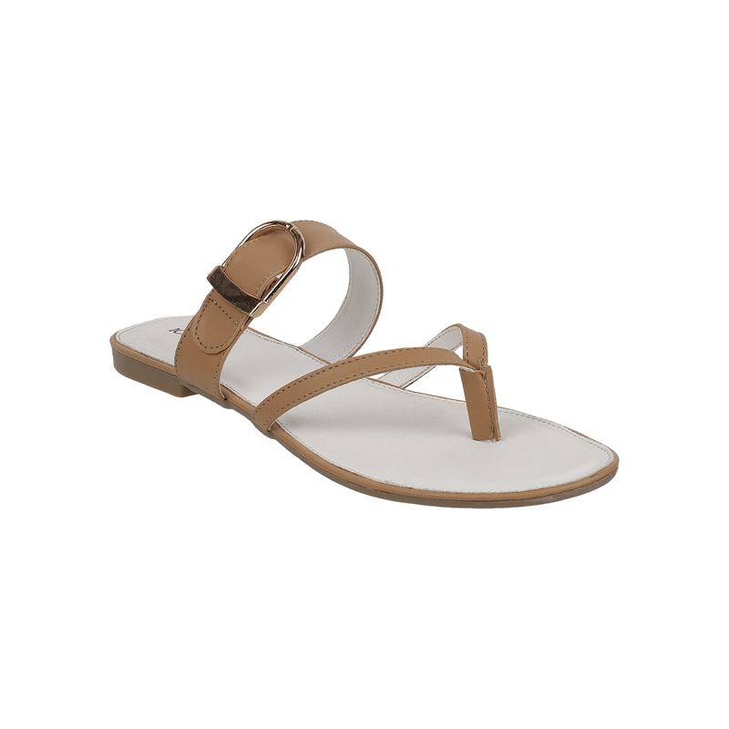 Iconics Beige Women Solid Flats: Buy Iconics Beige Women Solid Flats ...
