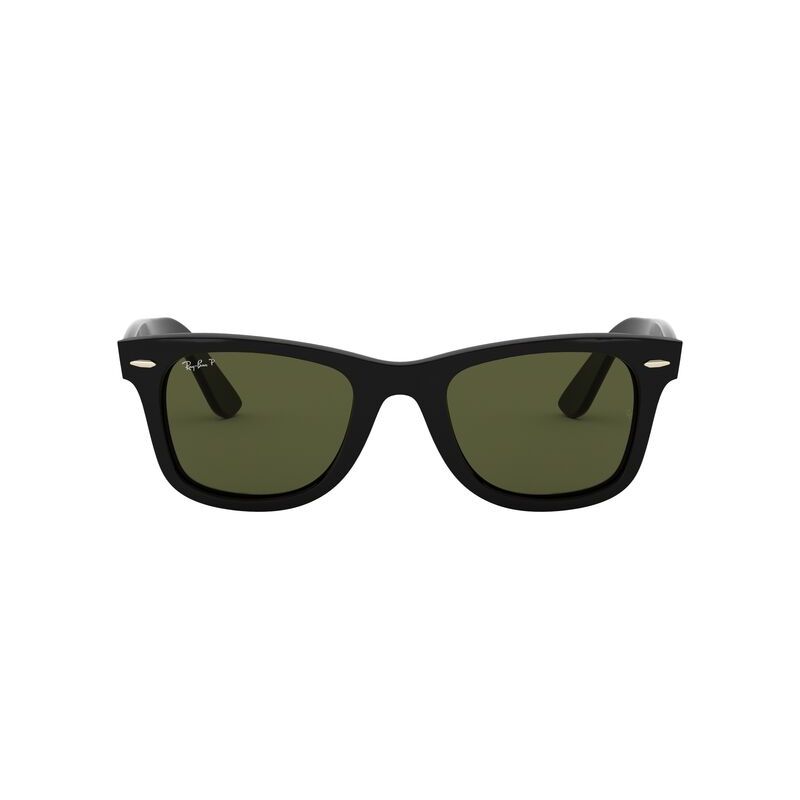 Buy Ray-Ban 0RB4340 Green Polarized Icons Square Sunglasses (50 mm) Online