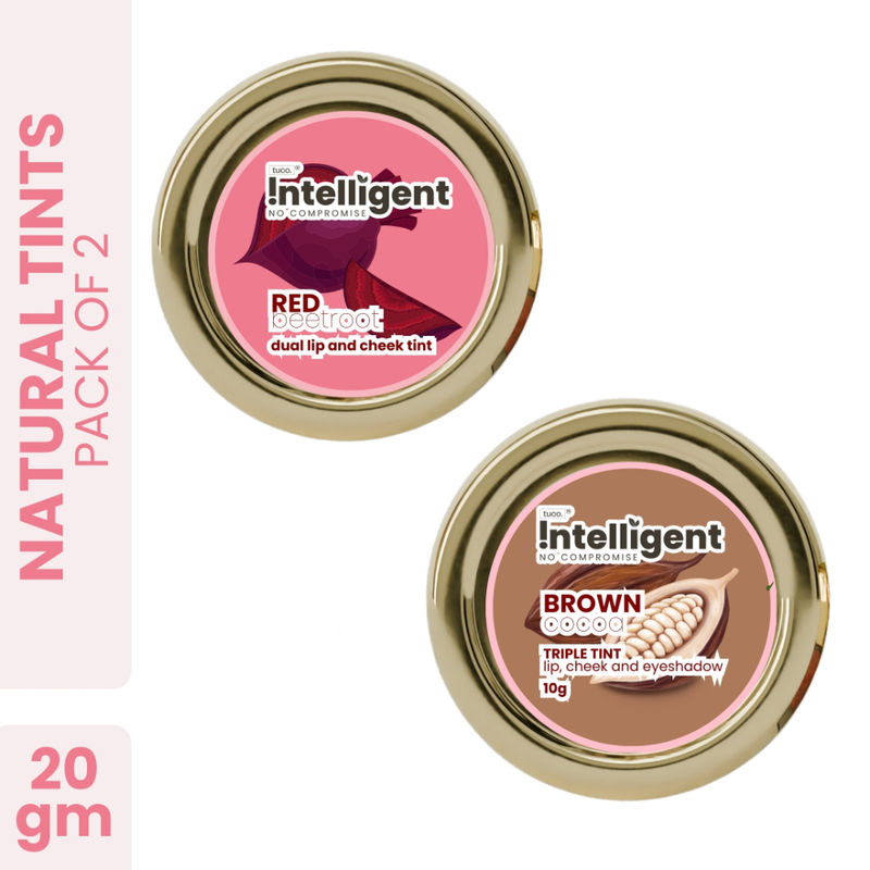 Buy TuCo Intelligent No Compromise Red Betroot and Brown Triple Tint Lip, Cheek and Eyeshadow Online