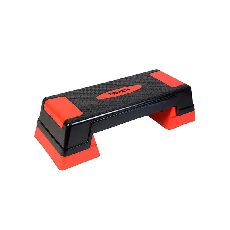 Buy Reach Premium Adjustable Home Gym Fitness Aerobic Stepper - Orange ...