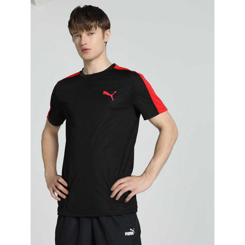 Buy Puma Teams Cr Mens Black T-Shirt Online