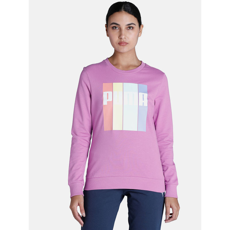 Puma Graphic 2 Women Pink Sweatshirts: Buy Puma Graphic 2 Women Pink ...