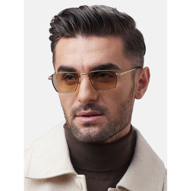 Buy Shisen Fox Raion Dark Gold - Light Brown Frame Brown Lens ...