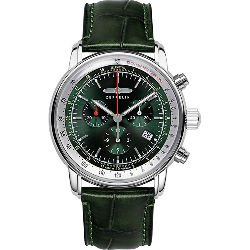 Buy Zeppelin LZ 14 Marine Date Chronograph Tachymeter Analog Dial Color ...