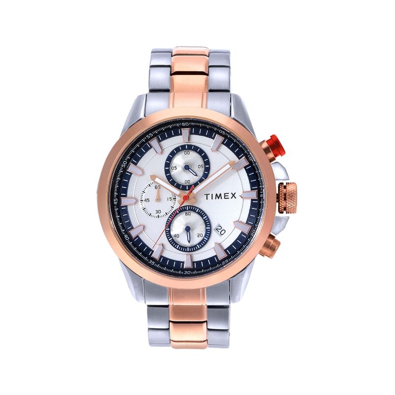 Buy Timex Round 21mm Silver Dial Analog Men Watch - TWEG19302 Online