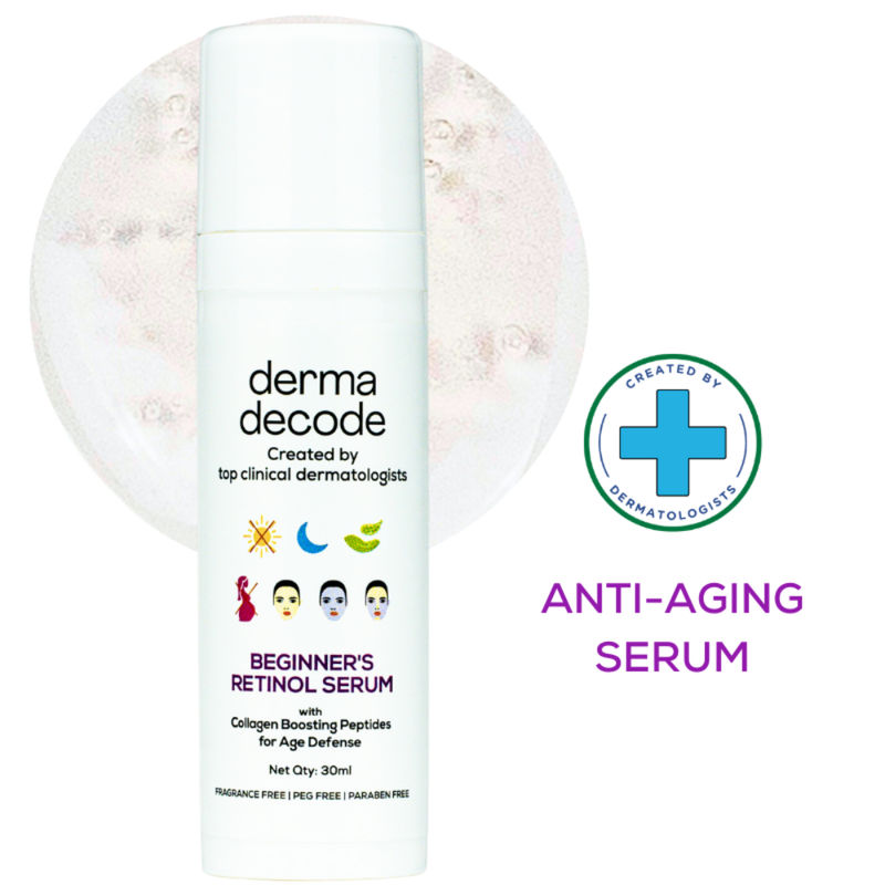 Buy Derma Decode 0.5% Retinol Serum for Anti Aging to Reduce Fine Lines ...