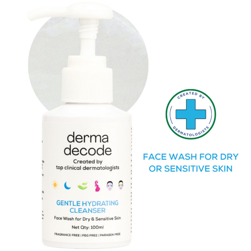 Buy Derma Decode Face Wash for Dry Skin with Hydrating Ingredients ...