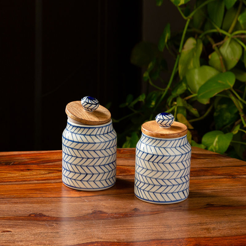 Buy ExclusiveLane Old Fashioned Martaban' Ceramic Chutney & Pickle Jar ...