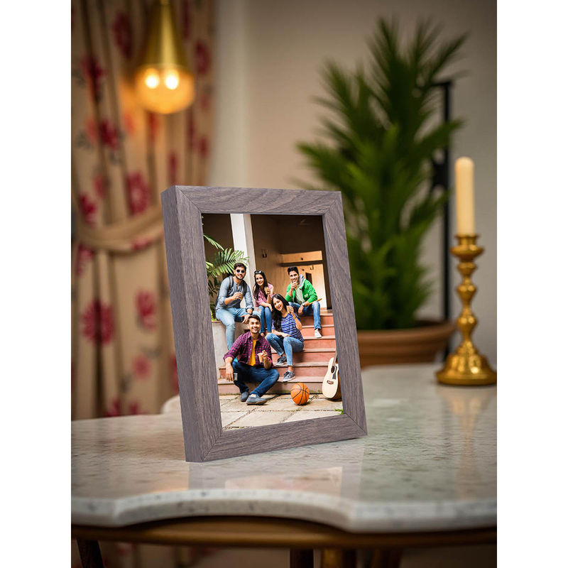 Buy Golden Peacock Dark Brown 5X7 Inch Rectangular Solid Table Top ...