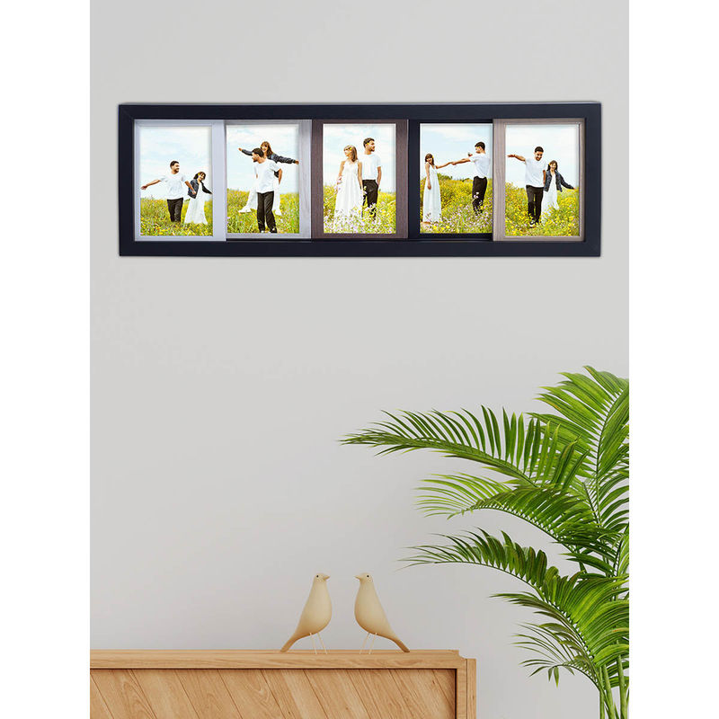Buy Golden Peacock 5 In 1 Wooden Photo Frame – Table & Wall Mount (4X6 ...