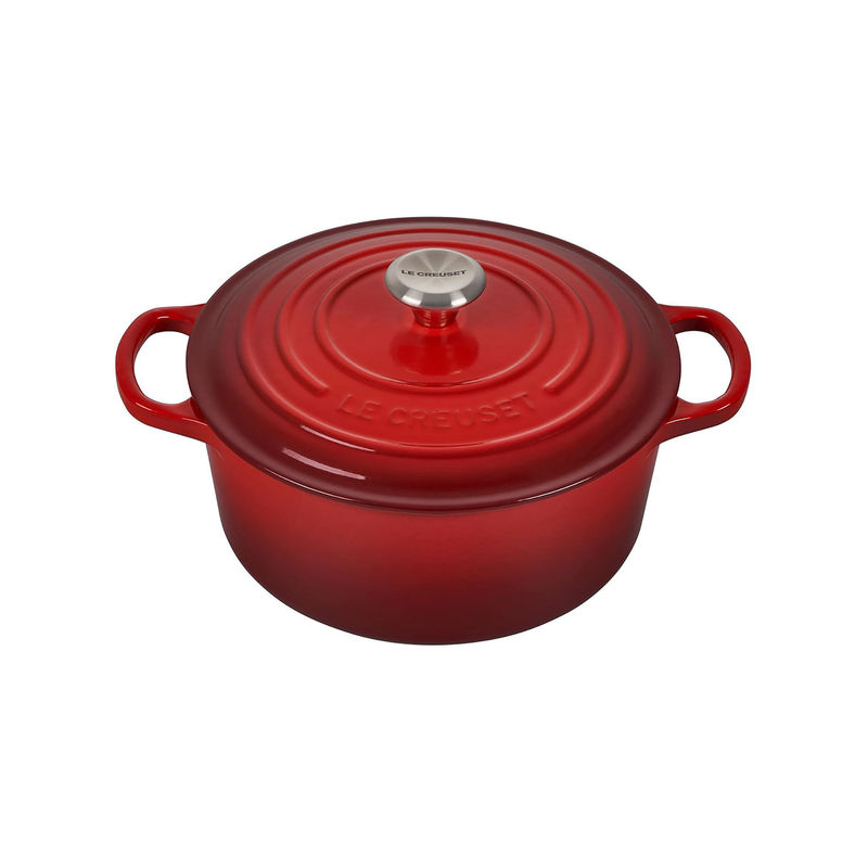 Buy Le Creuset Red Evo Round Casserole with Lid Online