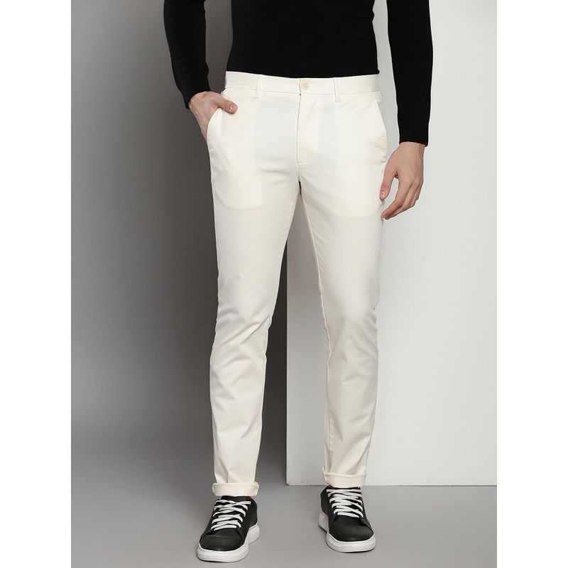 Buy Tommy Hilfiger Mens Beige Colour Trouser Online