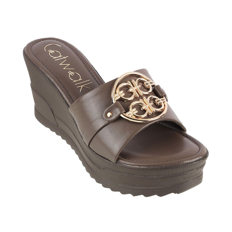 Buy Catwalk Casual Women Brown Sandals Online