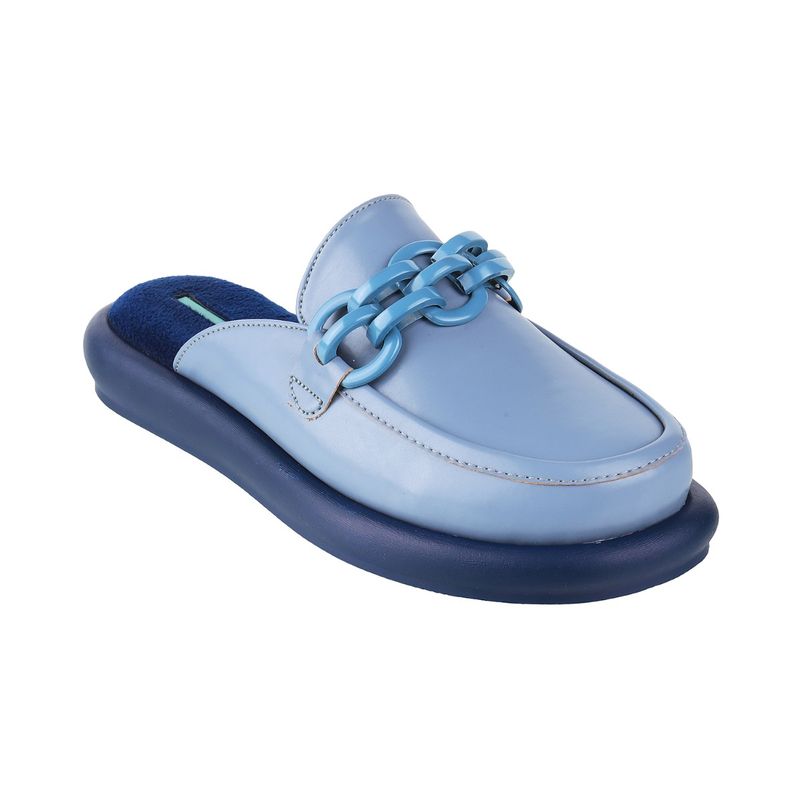 Buy Catwalk Casual Women Blue Boho Chic Mules Online