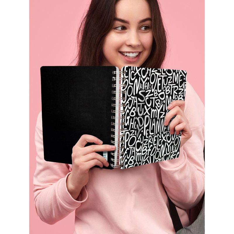 Buy Doodle Collection Doodle B5 Premium Undated Spiral Study Planner ...