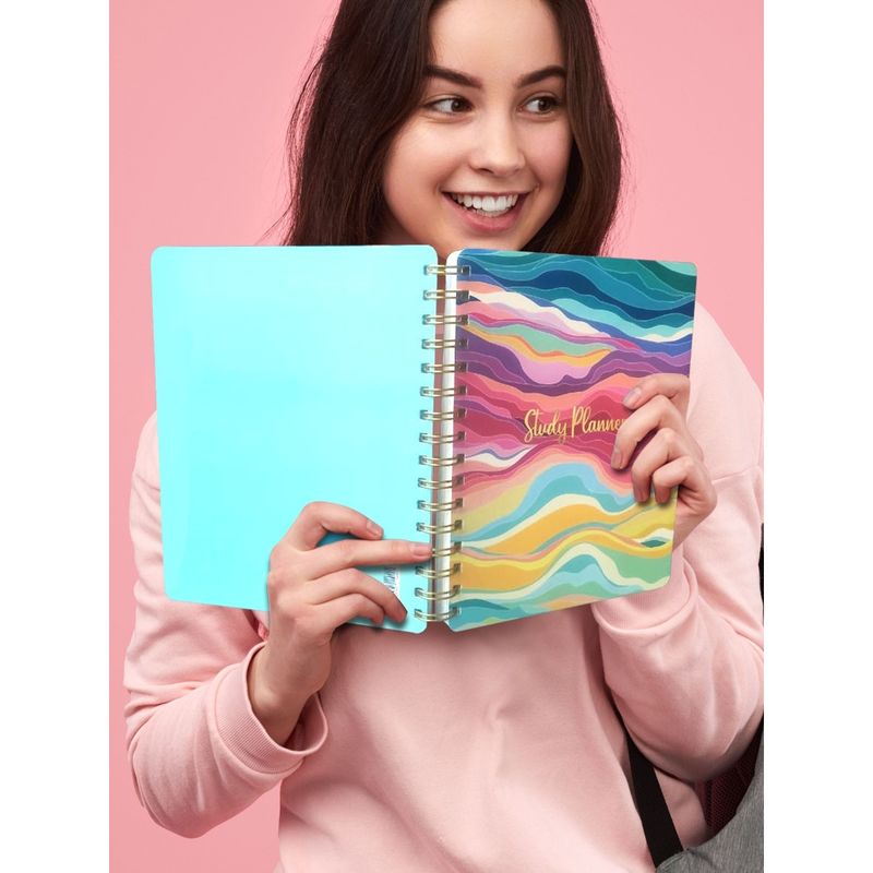 Buy Doodle Collection Doodle B5 Premium Undated Spiral Study Planner ...