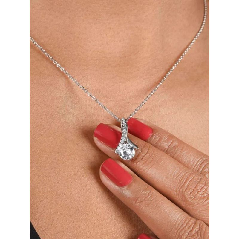 Buy STERLYN To My Beautiful Wife Alluring Beauty Necklace Online