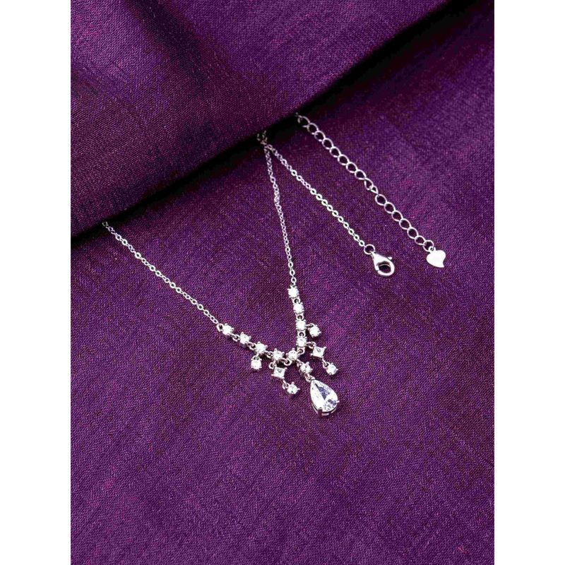 Buy STERLYN Dazzling Brilliance Solitaire Necklace Online