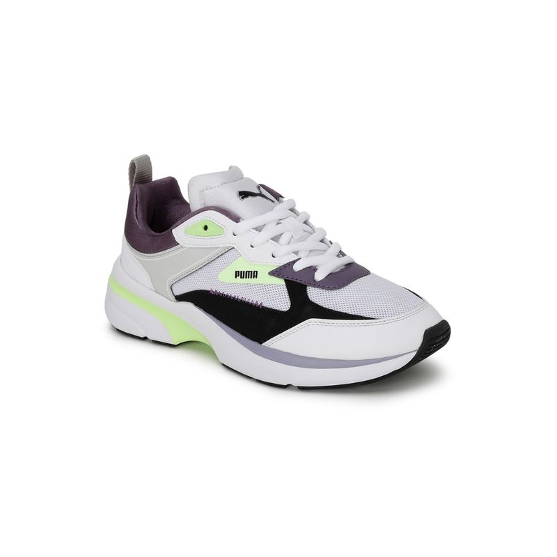 Buy Puma Fs Runner Pop Womens White Running Shoes Online