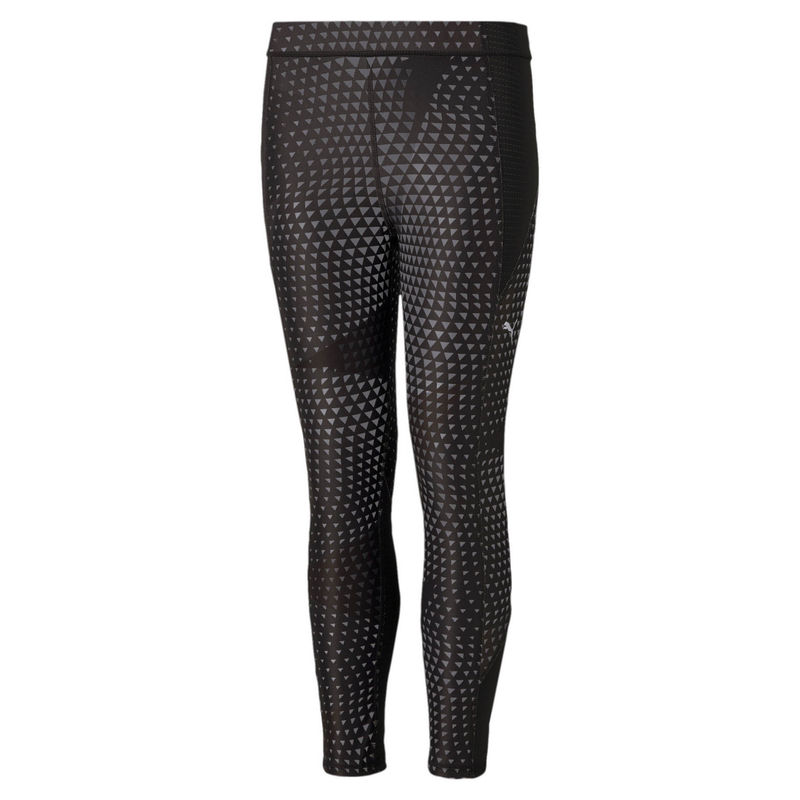 Puma Printed Run Train Youth Leggings - Black: Buy Puma Printed Run ...