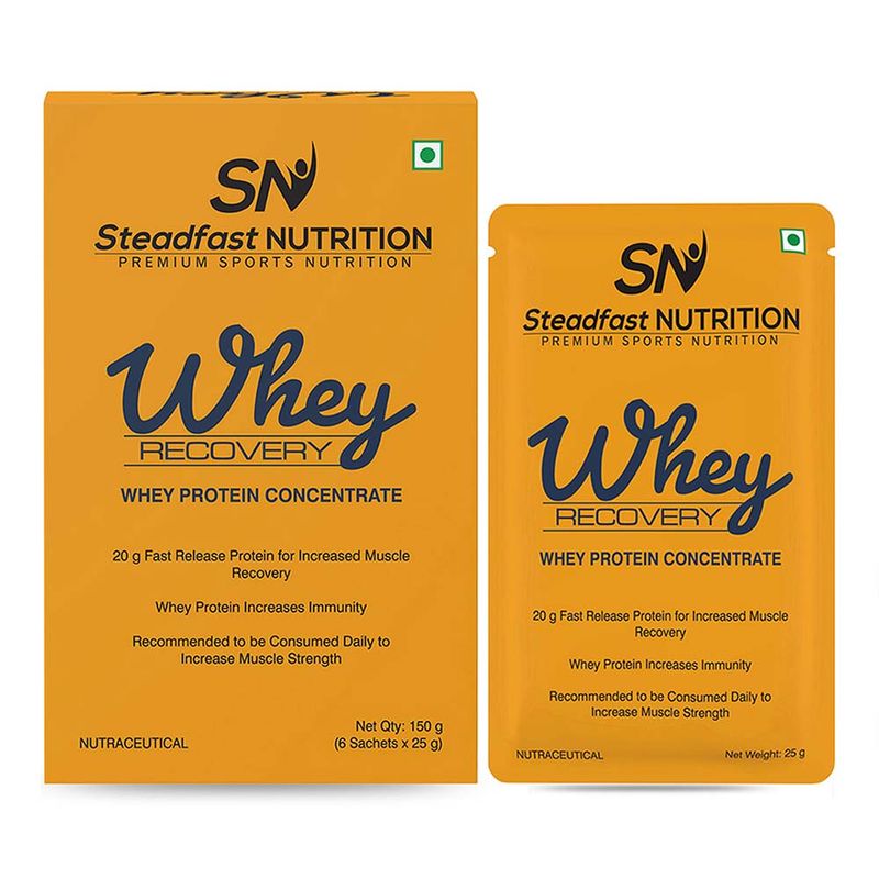 Buy Steadfast NUTRITION Whey Recovery Protein Concentrate Your Everyday ...