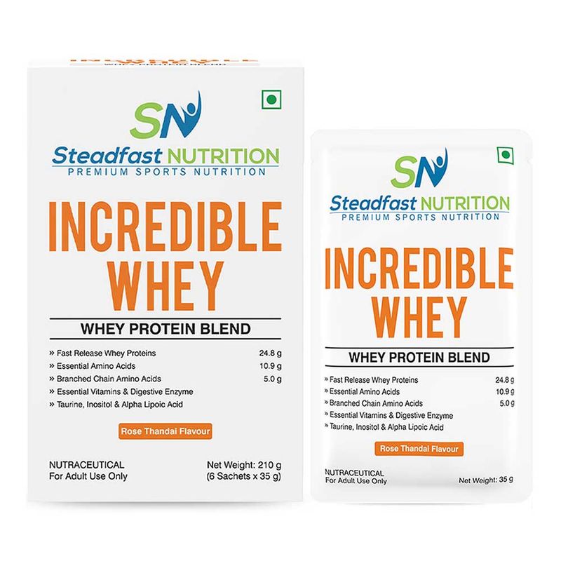 Buy Steadfast NUTRITION Incredible Whey Protein Blend For An Incredible ...