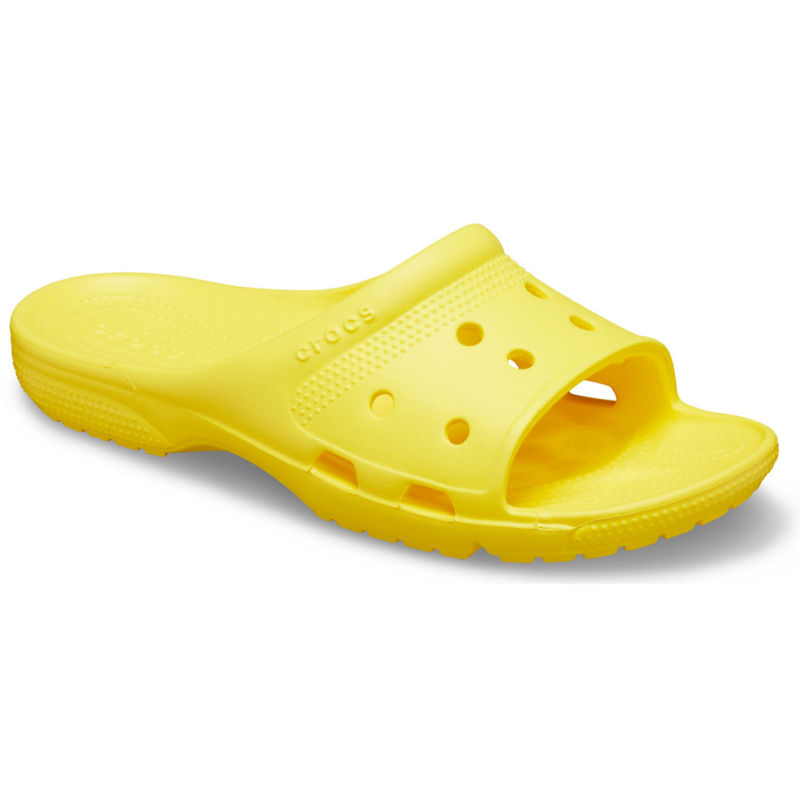 Crocs Coast Yellow Unisex Slide (12): Buy Crocs Coast Yellow Unisex ...