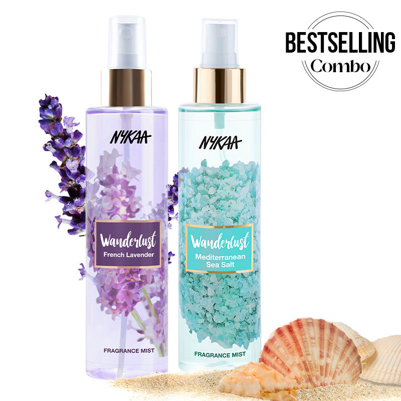 Buy Wanderlust Floral & Fresh Body Mist Combo - Lavender ...