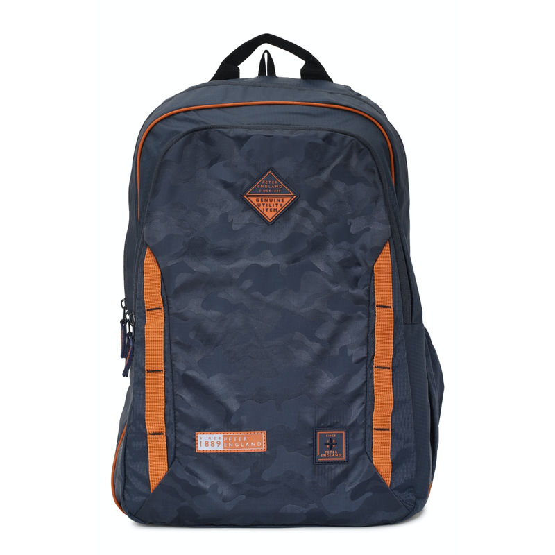 Buy Peter England Navy Backpack Online